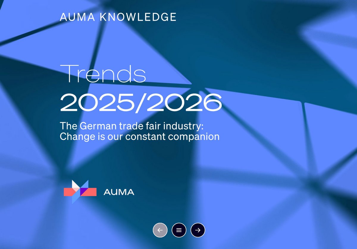 Change is a constant companion: Trends in the German trade fair industry published | AUMA